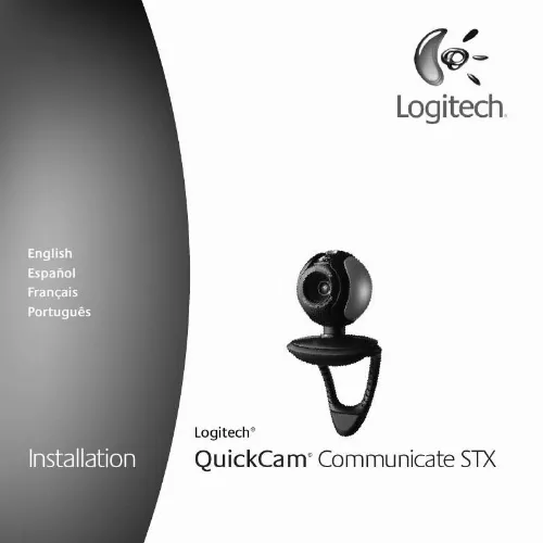Notice LOGITECH QUICKCAM COMMUNICATE STX - Trouver une solution à un problème LOGITECH QUICKCAM ...